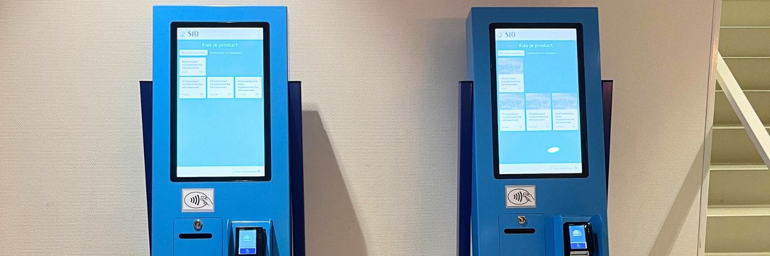 Nieuw: koop jouw zwemkaartje bij onze ticketzuil - Amerena